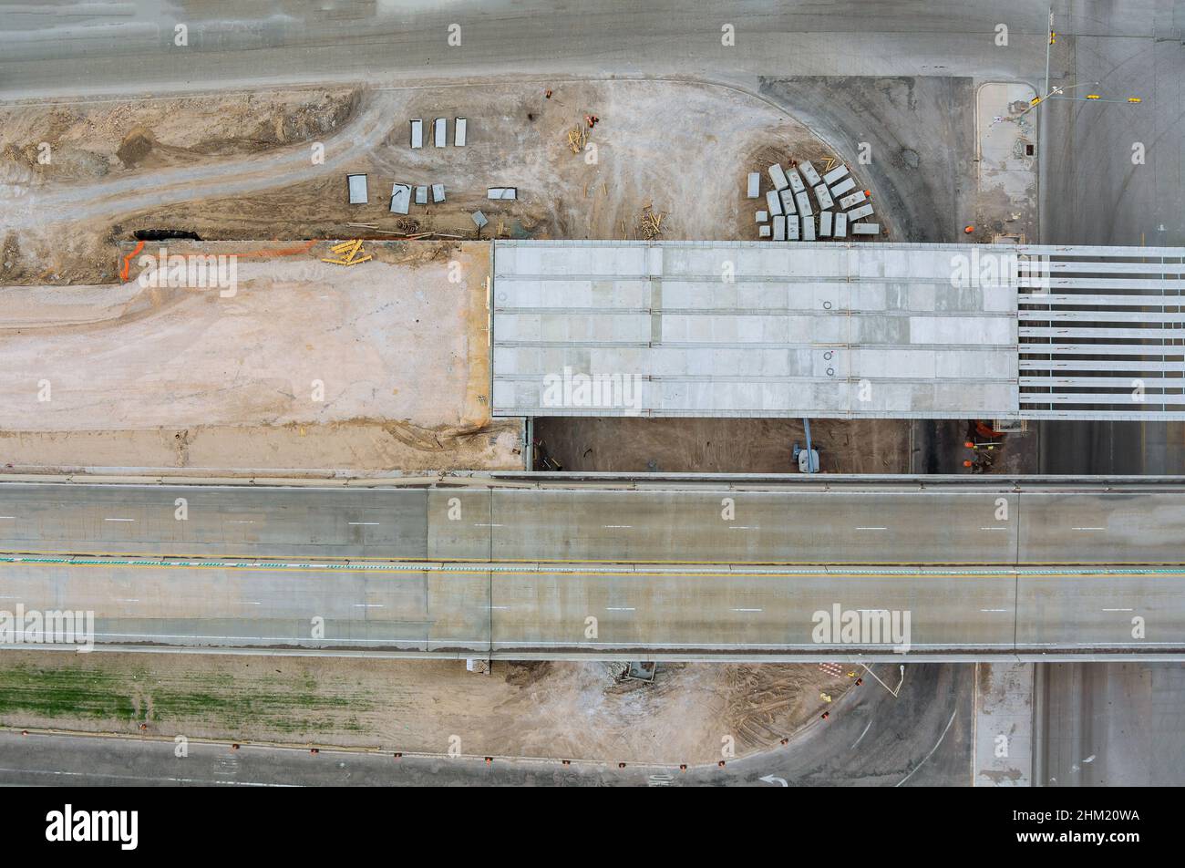 Reconstruction of highway bridges supported with is under renovation ...