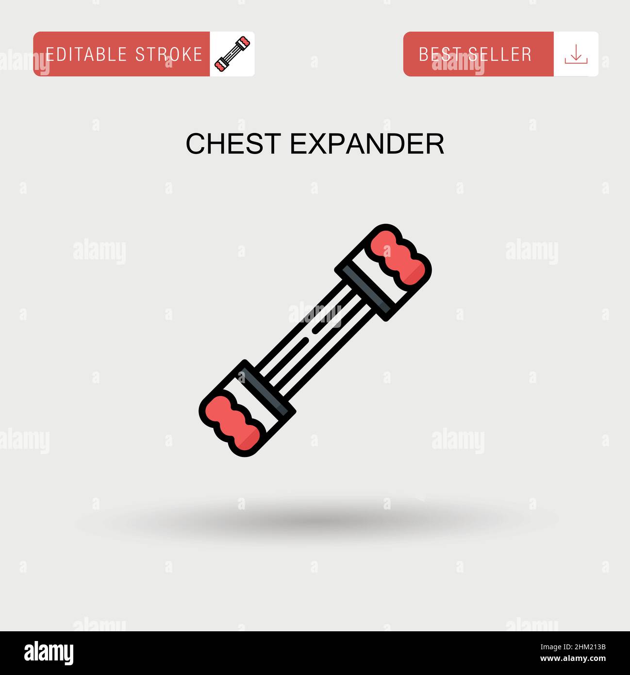 Chest expander exercise hi-res stock photography and images - Alamy