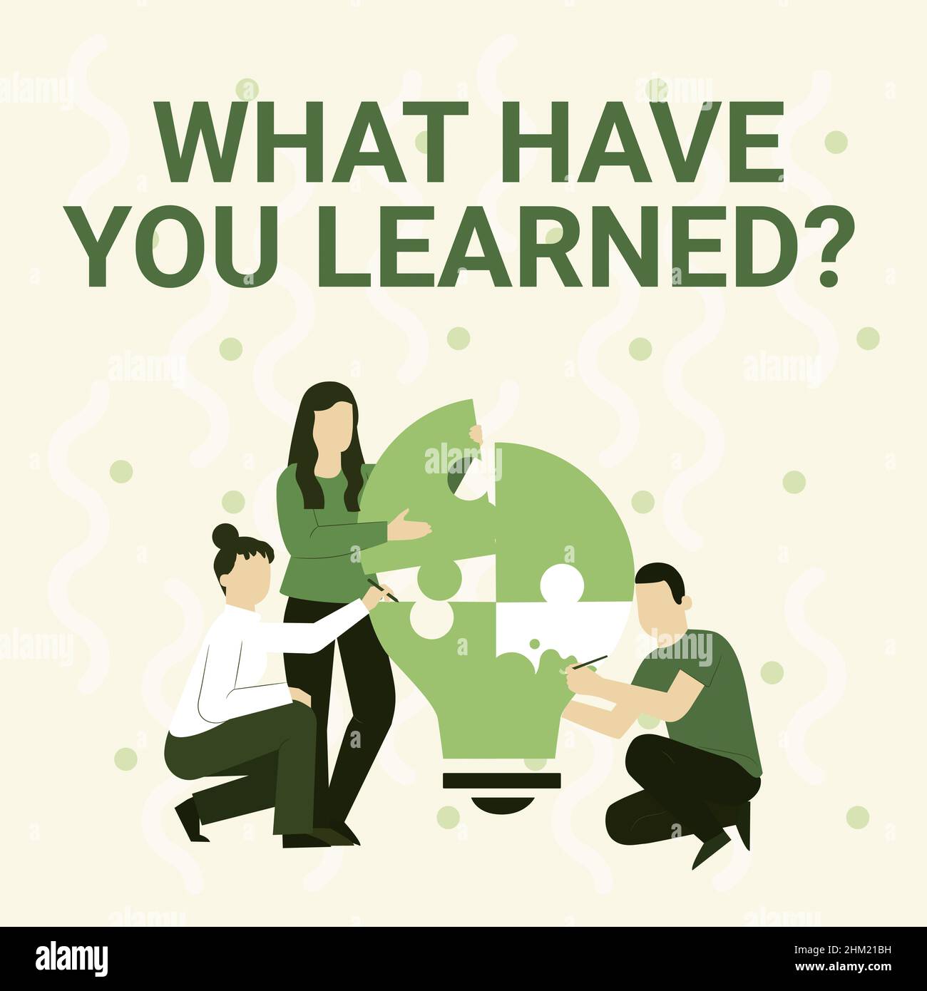 Inspiration showing sign What Have You Learned Question. Conceptual ...