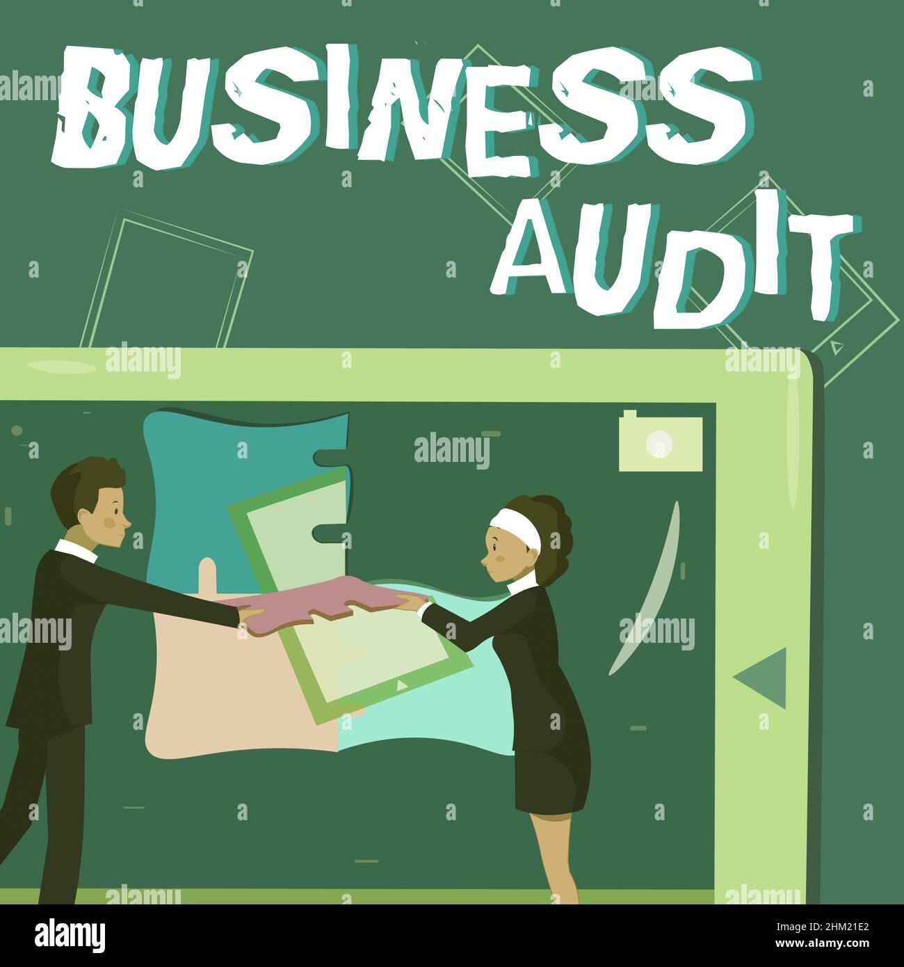Conceptual display Business Audit. Conceptual photo examination of the ...