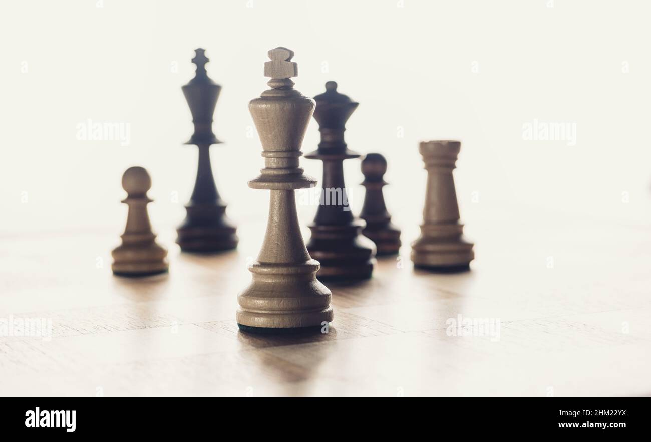 Business chess concept hi-res stock photography and images - Alamy