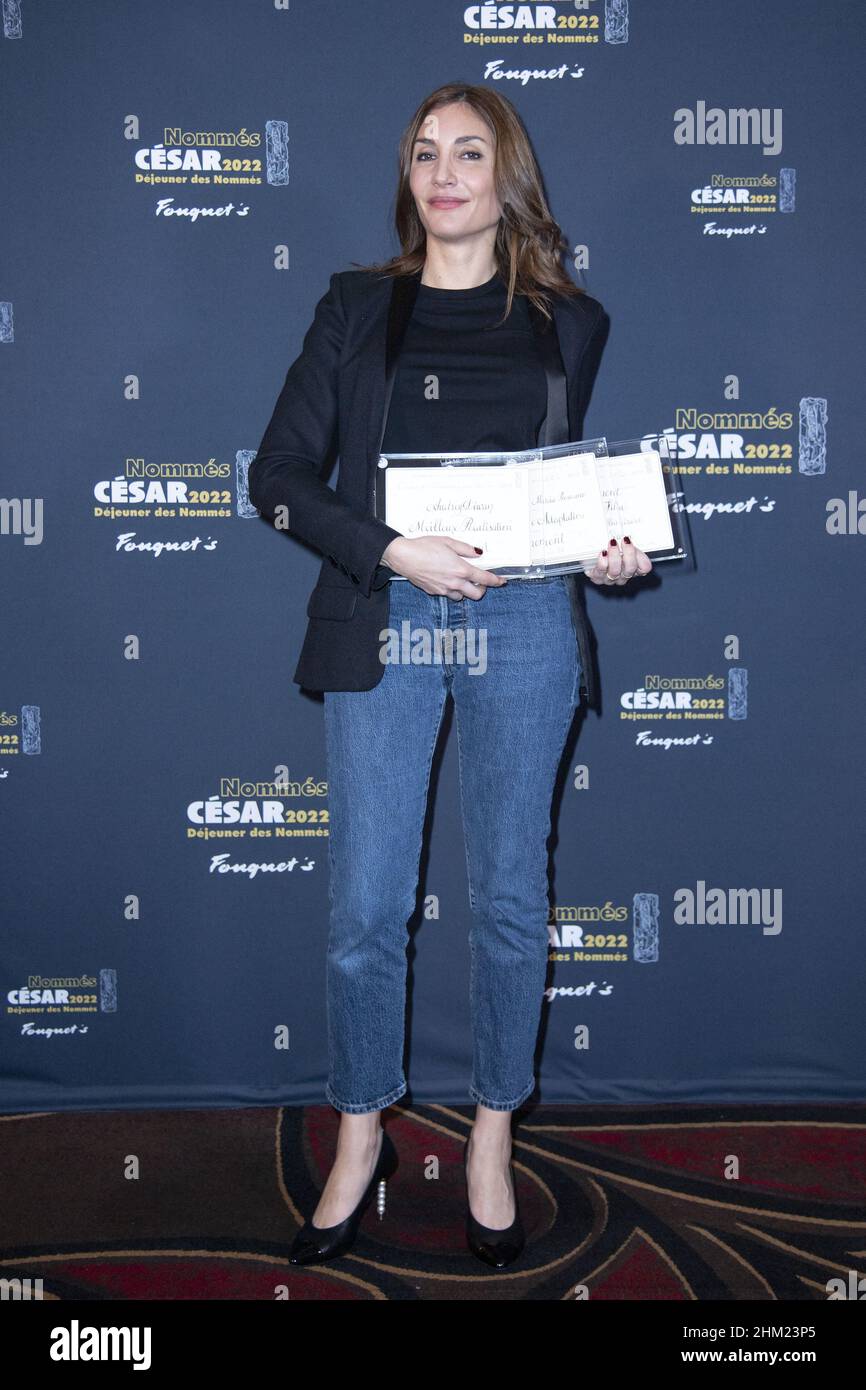 Audrey Diwan attending the Cesar 2022 Nomines Lunch at Le Fouquet's ...