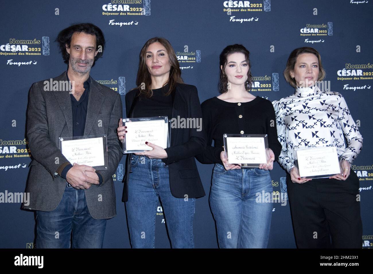 Edouard Weil, Audrey Diwan, Anamaria Vartolomei and Alice Girard ...