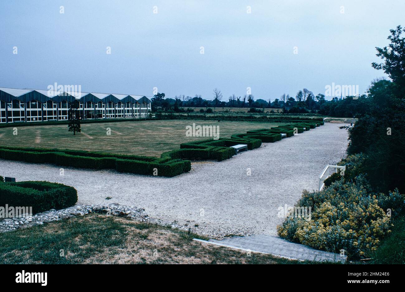 Fishbourne Palace near Chichester in West Sussex, the largest Roman ...