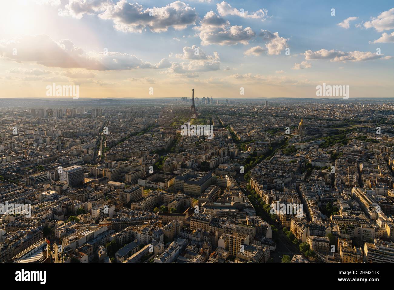Paris defense aerial view hi-res stock photography and images - Alamy