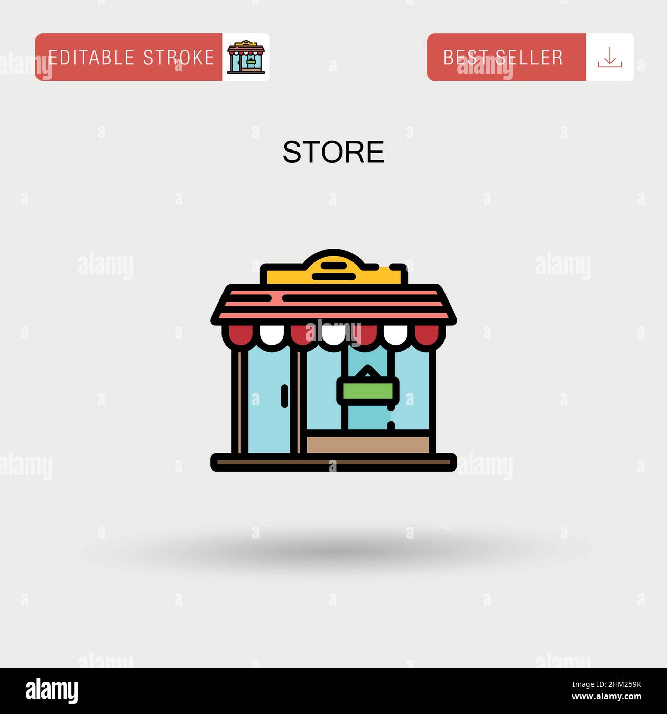 Food promotion store Stock Vector Images - Alamy