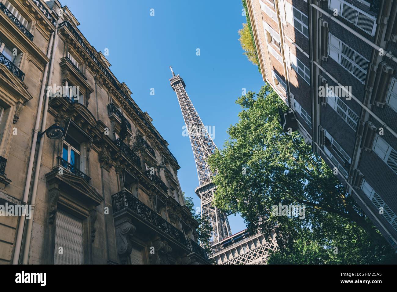 Eiffel tower view in hi-res stock photography and images - Alamy