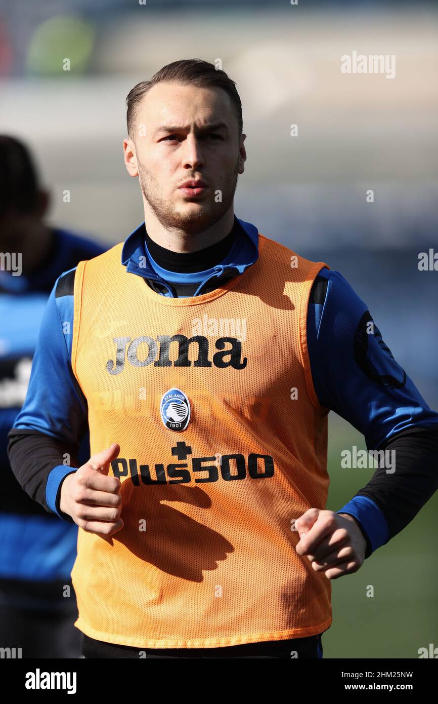 Gewiss Stadium, Bergamo, Italy, February 06, 2022, Teun Koopmeiners ...