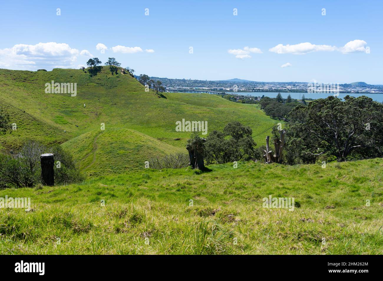 Mangere Domain in the South Auckland suburb of Mangere Bridge, New ...
