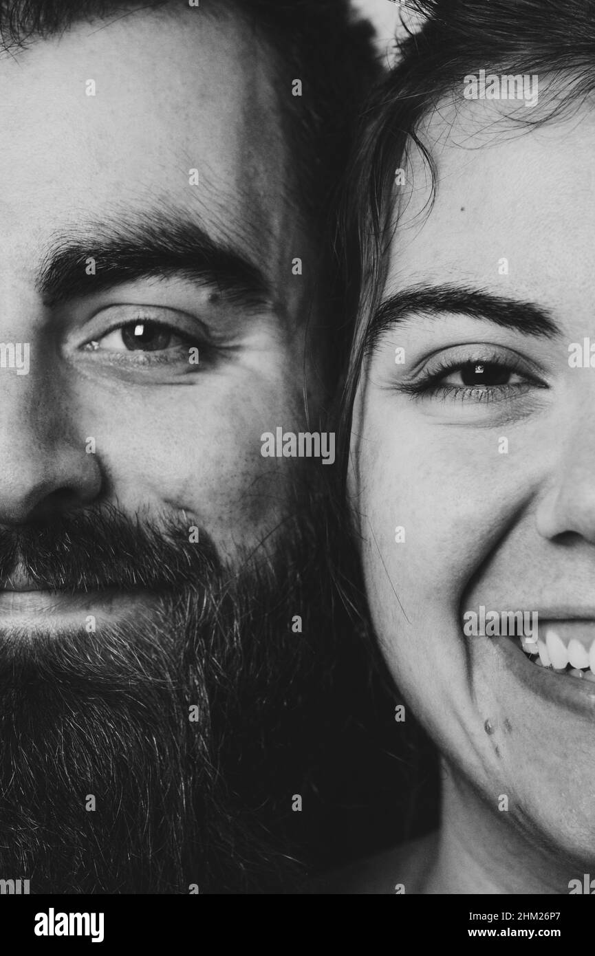 Sad man smiling Black and White Stock Photos & Images - Alamy