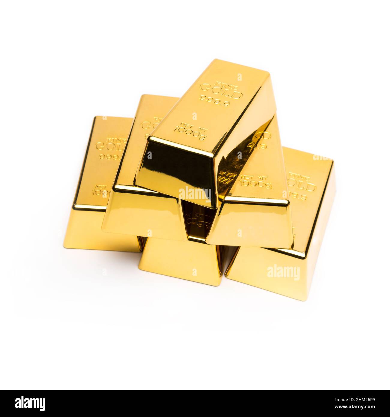 Gold bars bank vault Cut Out Stock Images & Pictures - Alamy