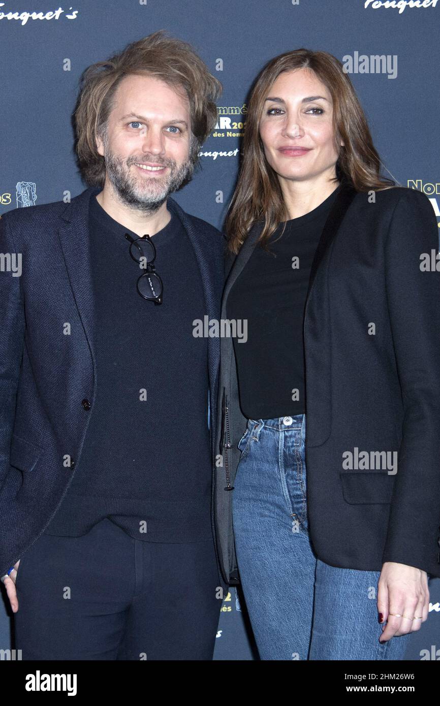 Florian Zeller and Audrey Diwan attending the Cesar 2022 Nomines Lunch ...