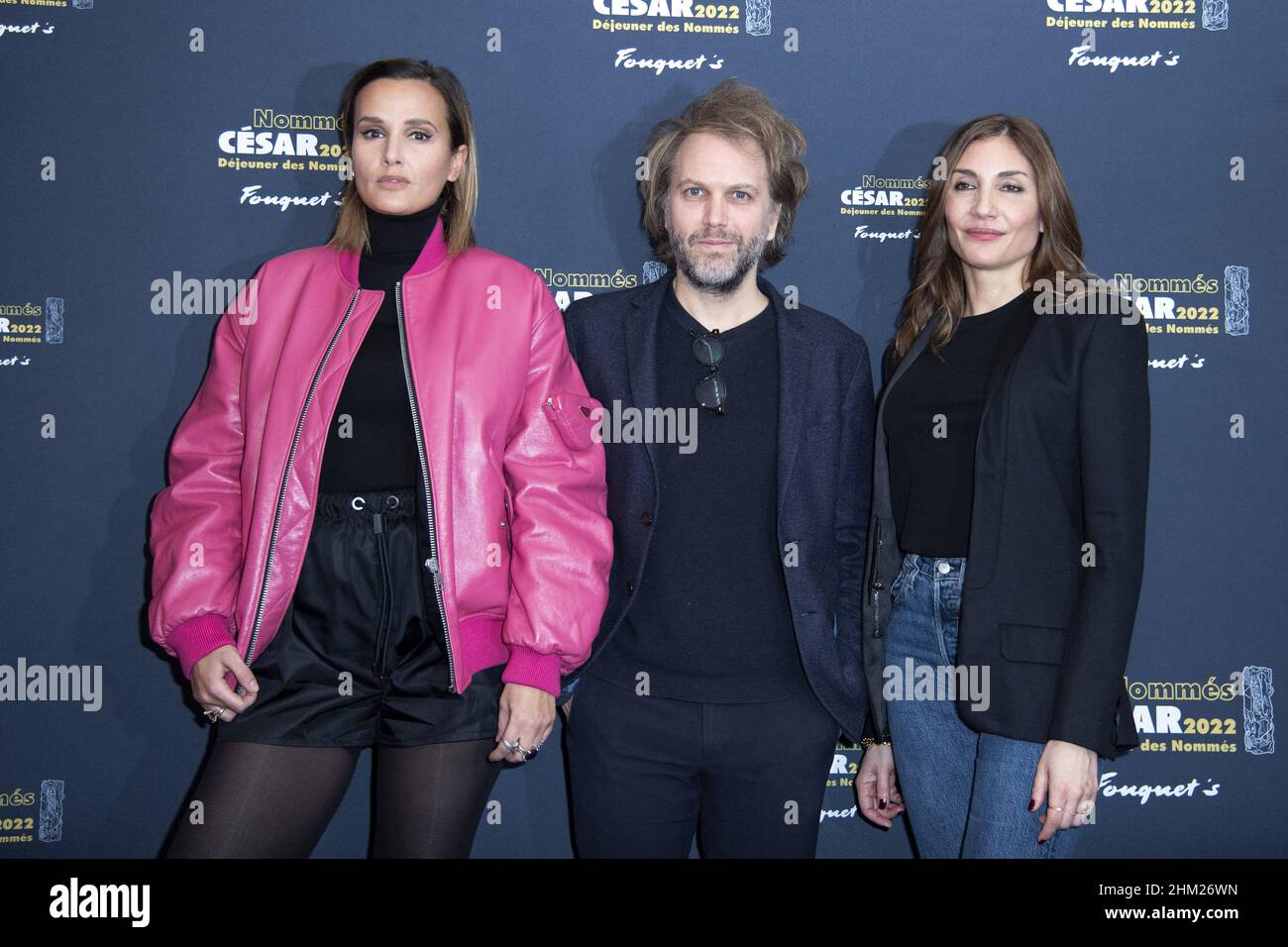 Julia Ducournau, Florian Zeller and Audrey Diwan attending the Cesar ...