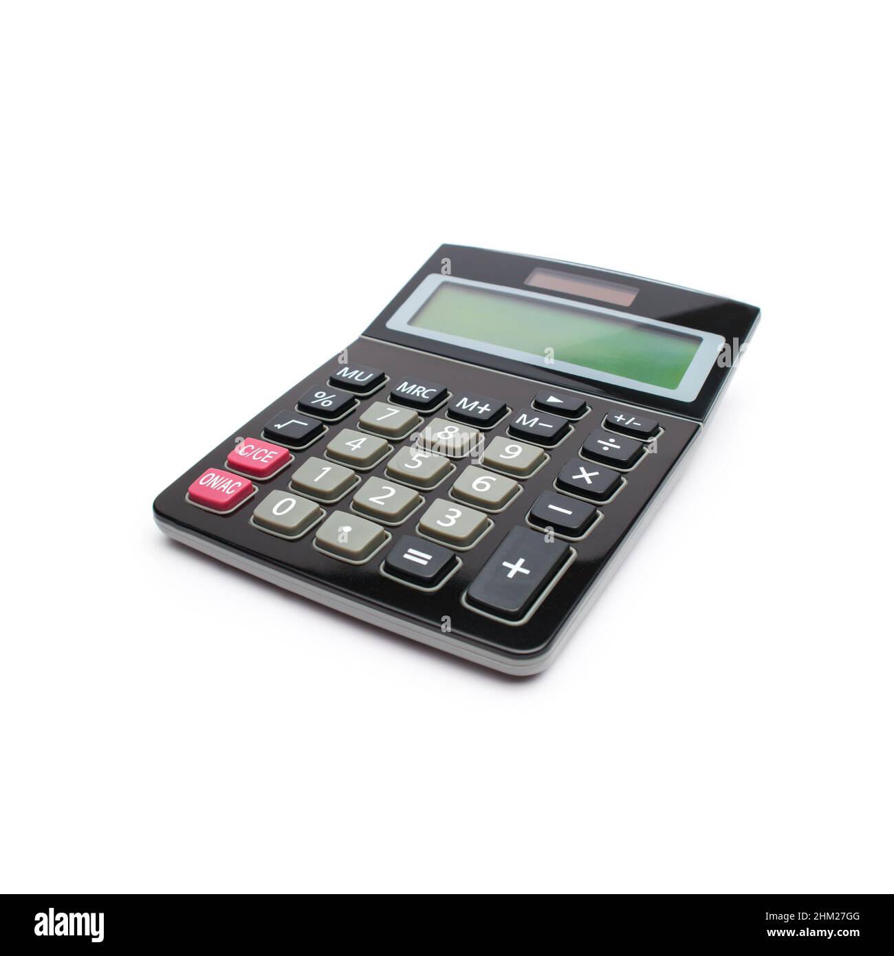 Black calculator calculation background Cut Out Stock Images & Pictures ...