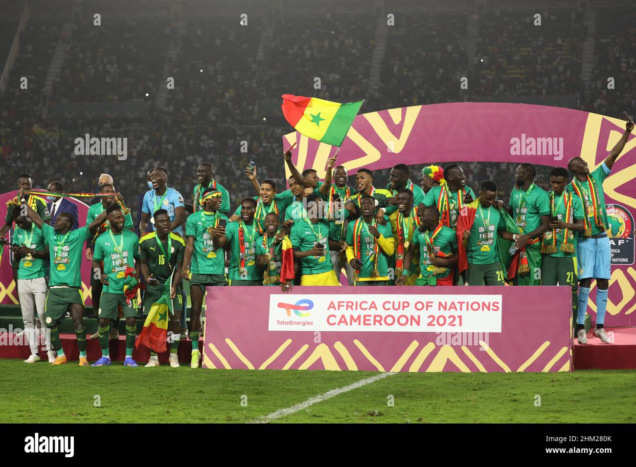 Cameroon olembe stadium hi-res stock photography and images - Alamy