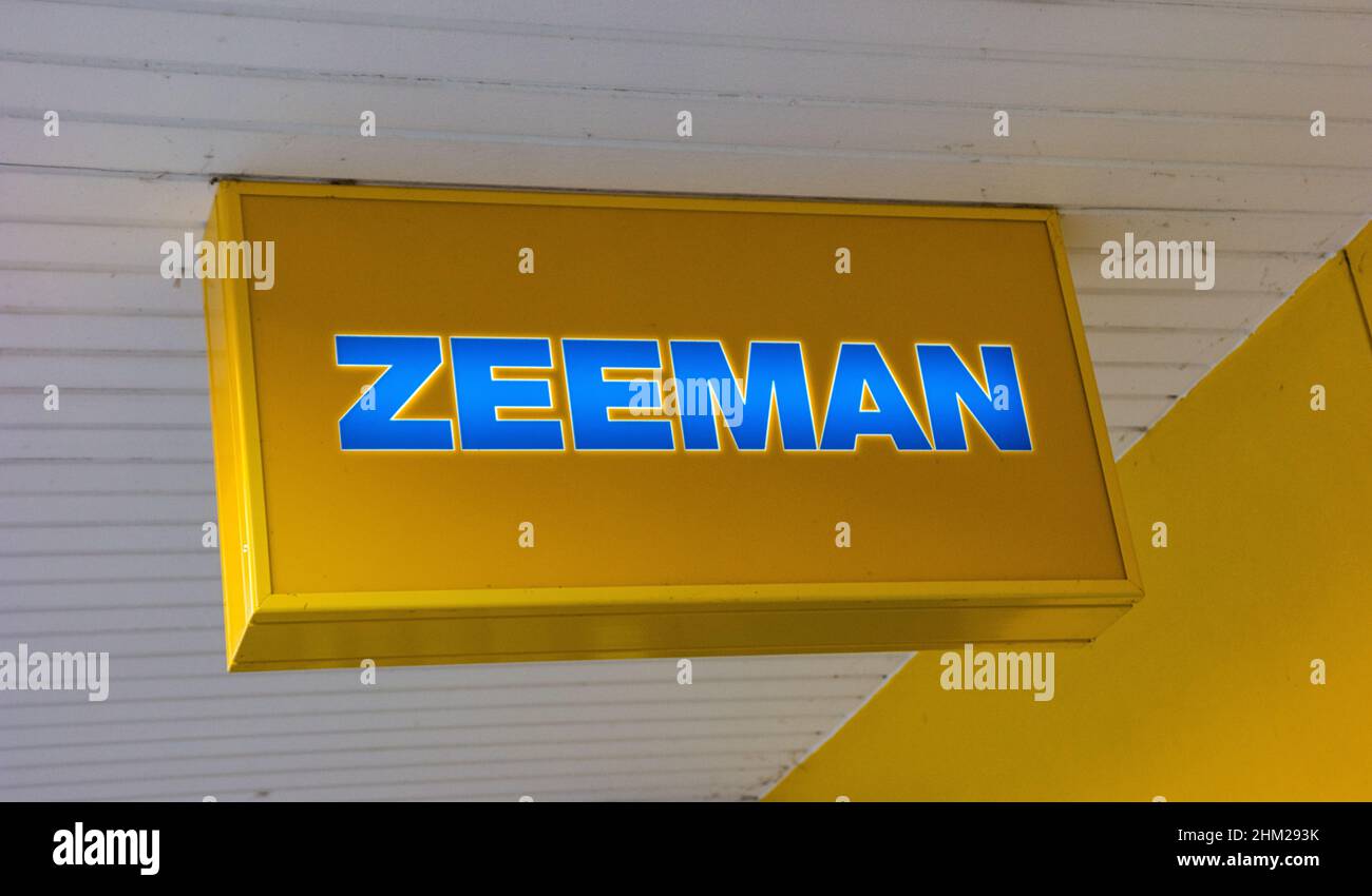 Zeeman sign hi-res stock photography and images - Alamy