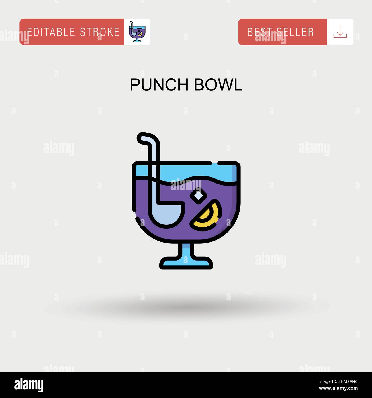 Cartoon Punch Bowl