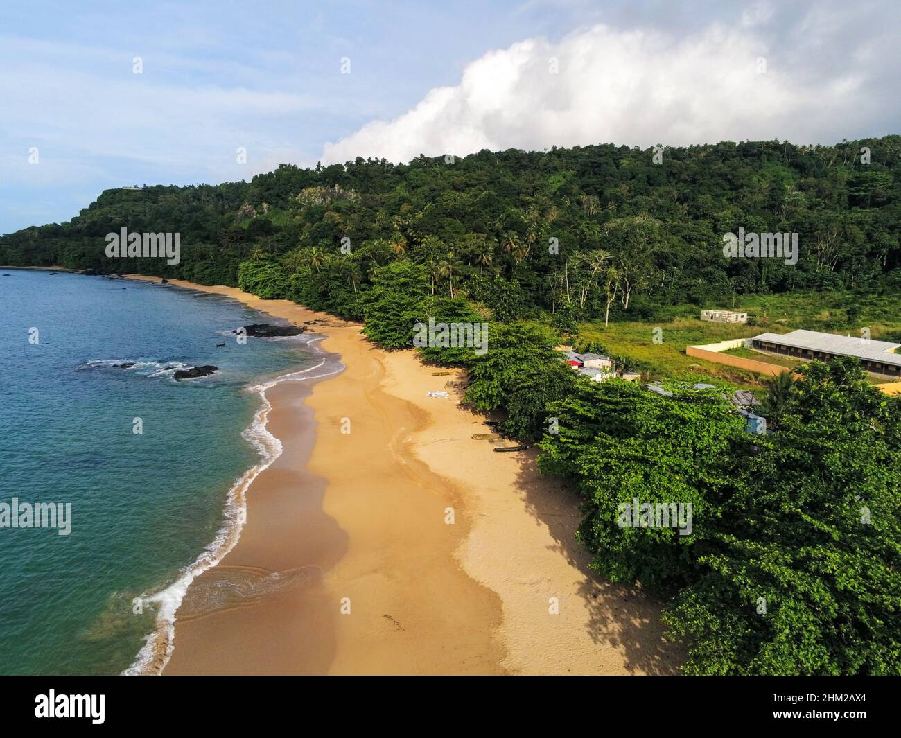 The republic of guinea landscape hi-res stock photography and images ...