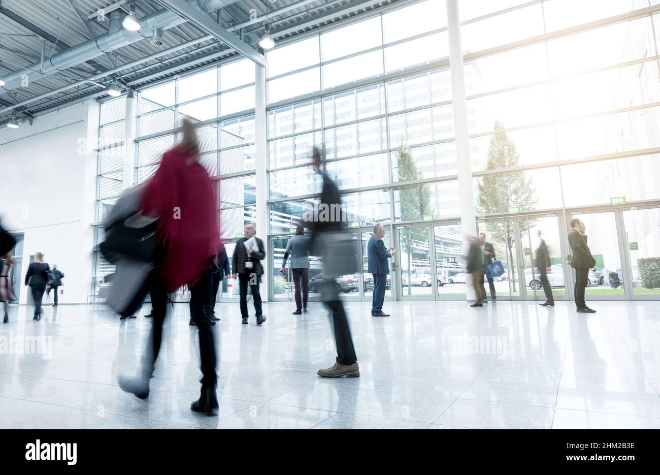 people in rush at a fair Stock Photo - Alamy