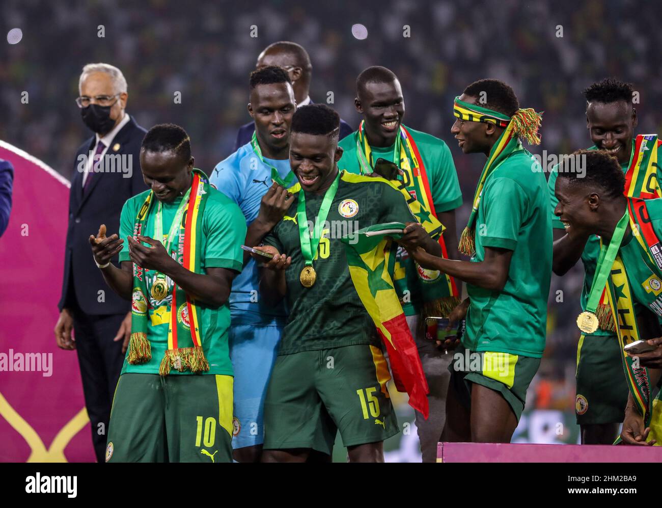 Edouard mendy afcon hi-res stock photography and images - Alamy