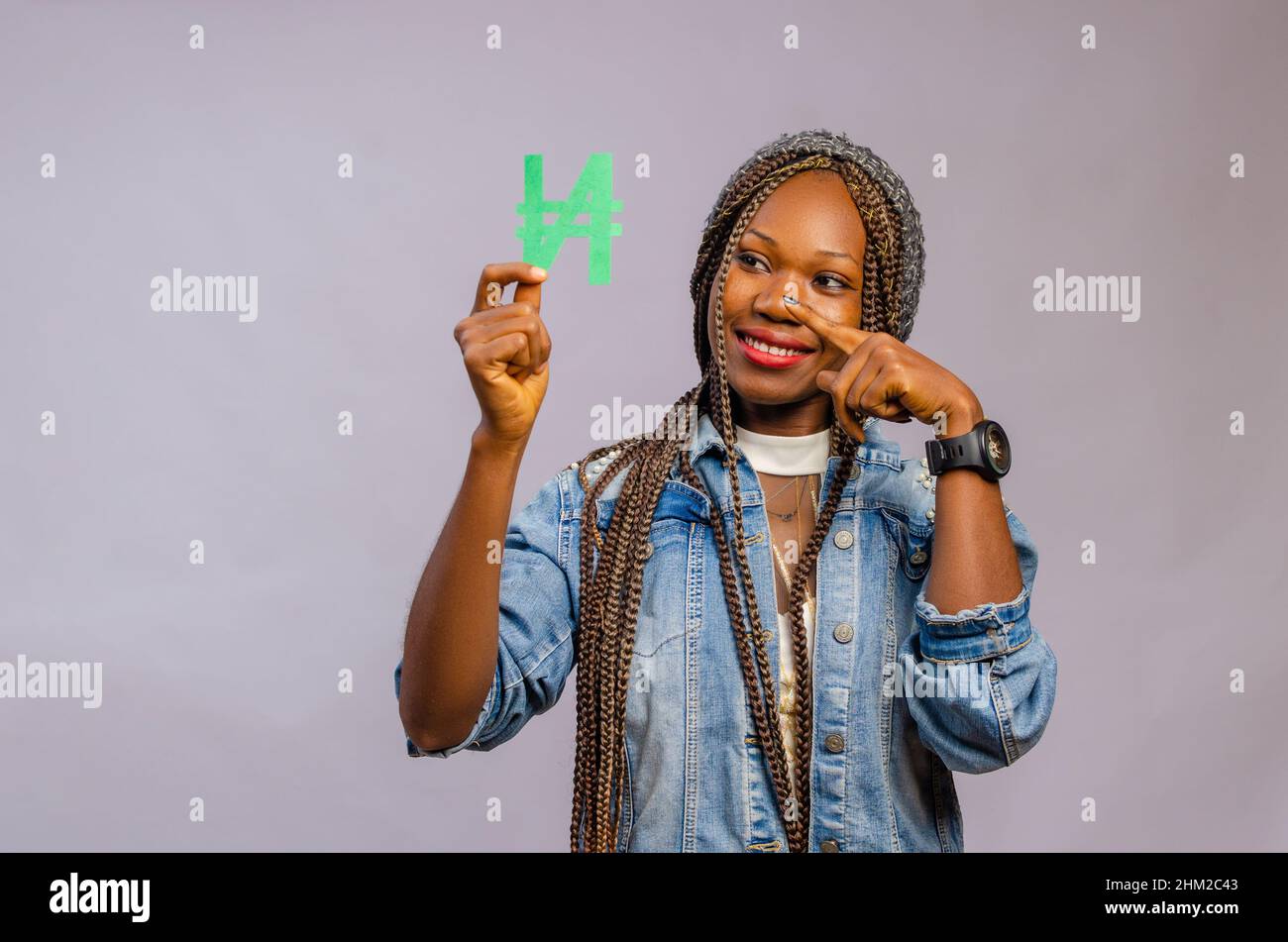 Nigerian naira currency sign hi-res stock photography and images - Alamy