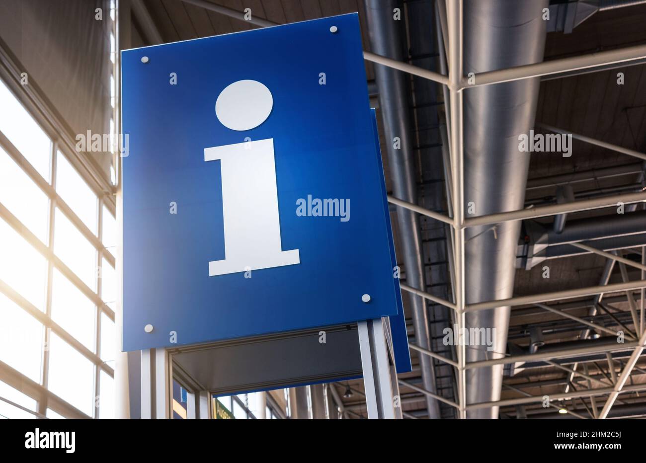 tourist information sign in a station Stock Photo - Alamy