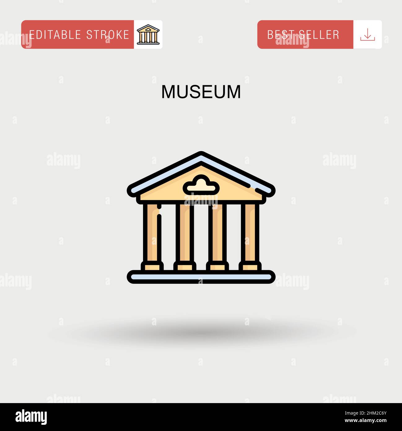 Indoor museum display Stock Vector Images - Alamy