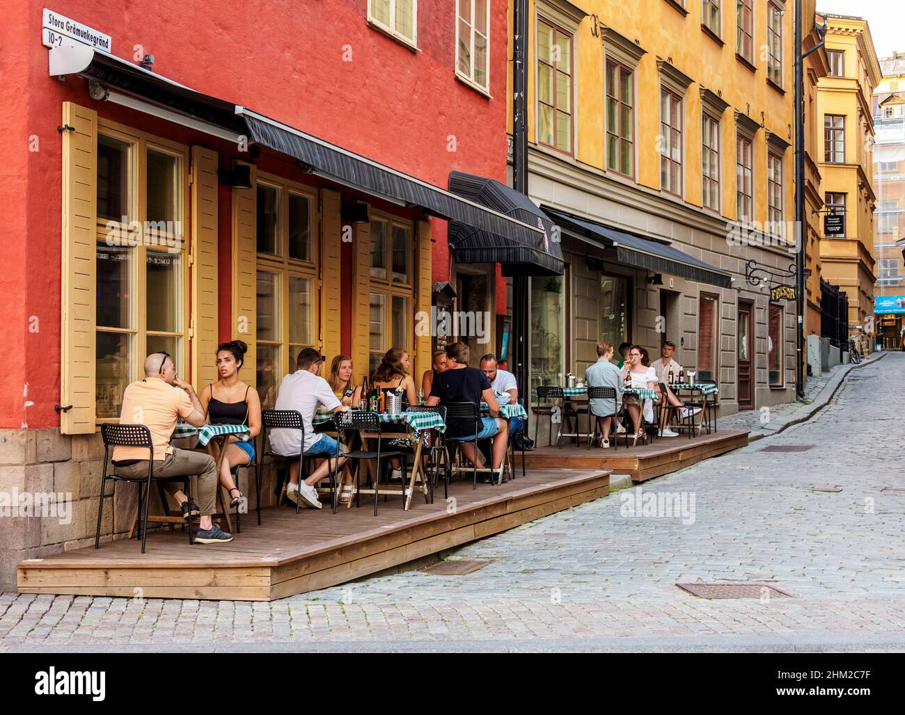 Stockholm cafe life bars hi-res stock photography and images - Alamy