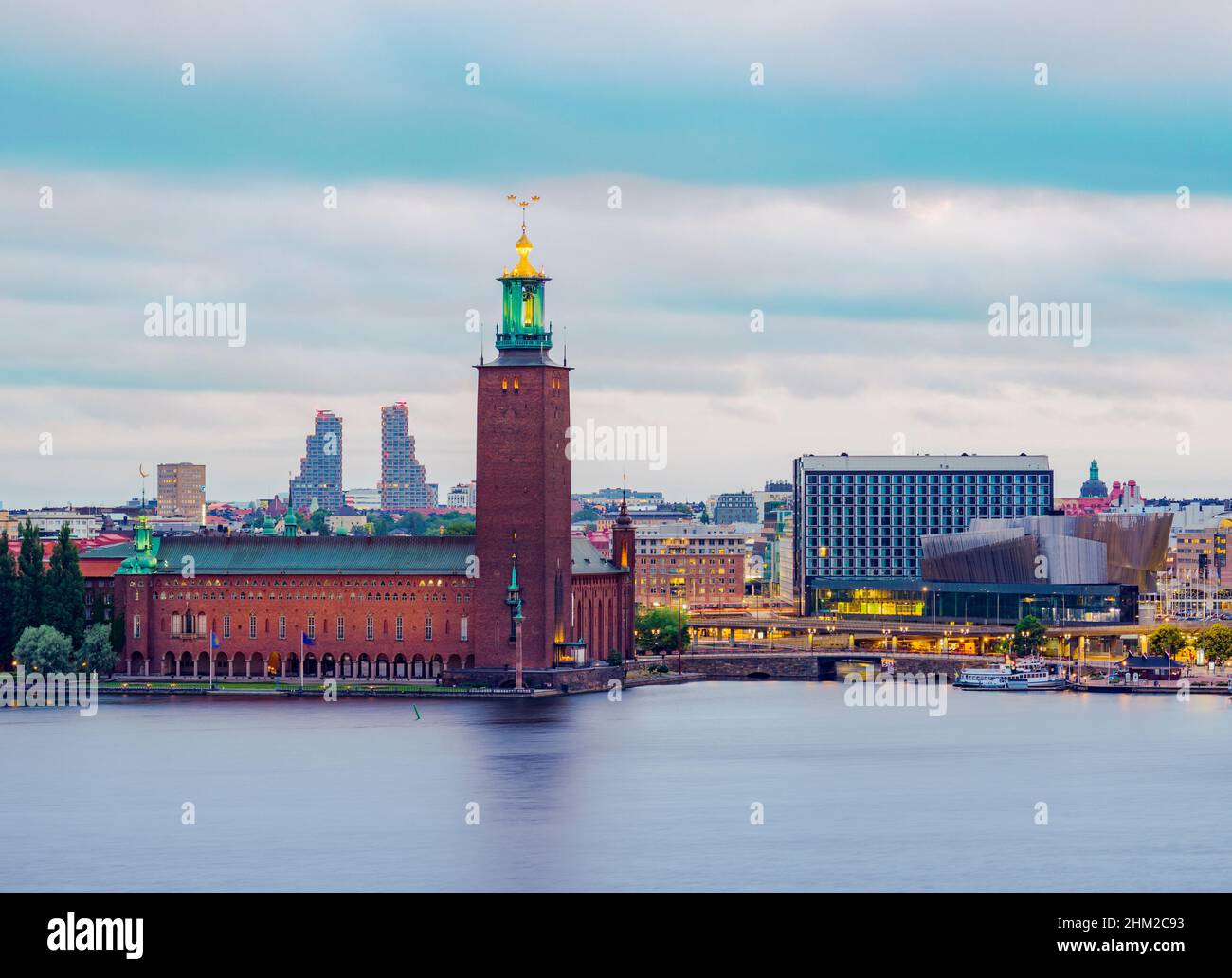 Elevated view of stockholm hi-res stock photography and images - Alamy