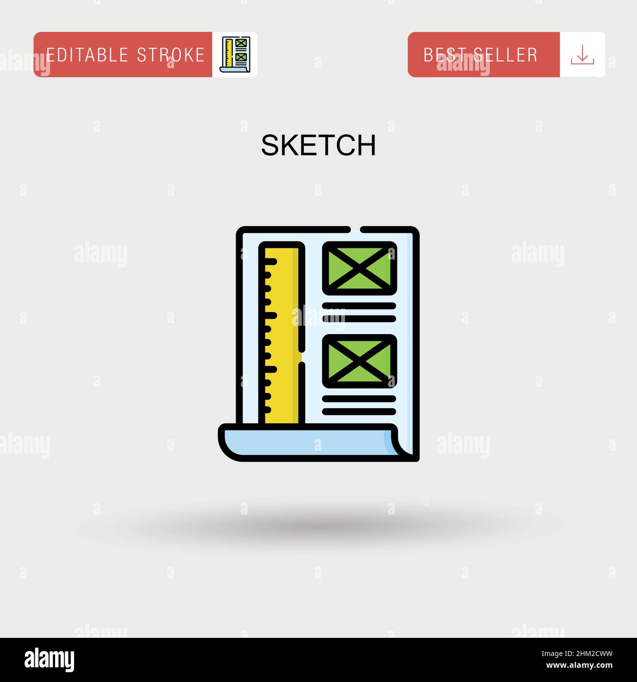 Simple freehand sketch hi-res stock photography and images - Alamy