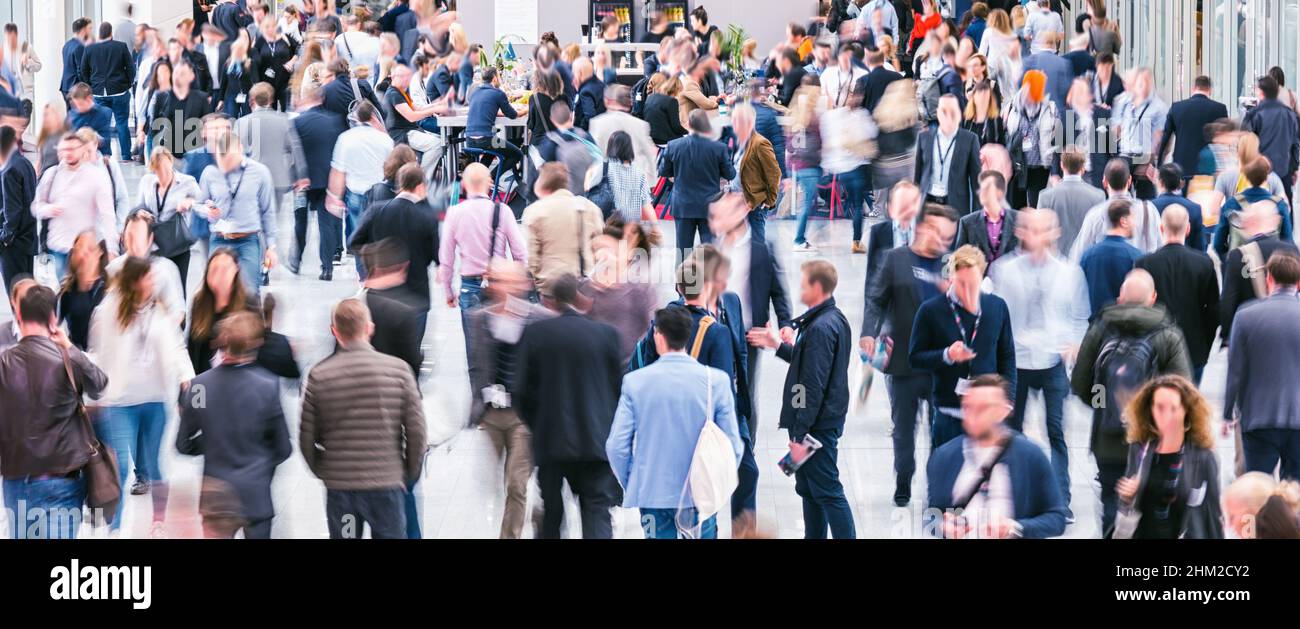 Crowd of anonymous business people Stock Photo - Alamy
