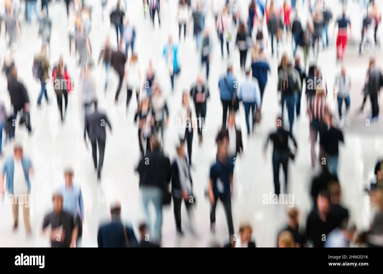 crowd of people, Intentionally blurred background Stock Photo - Alamy