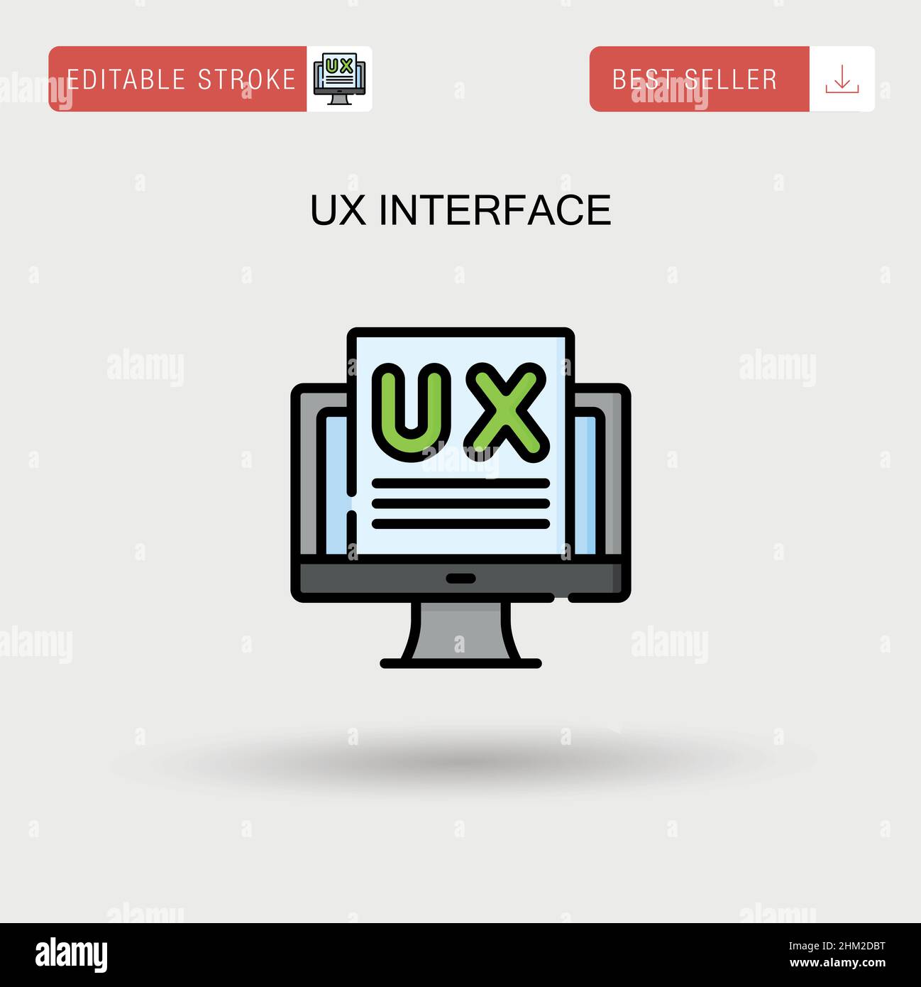 Mobile app development vector website template hi-res stock photography ...
