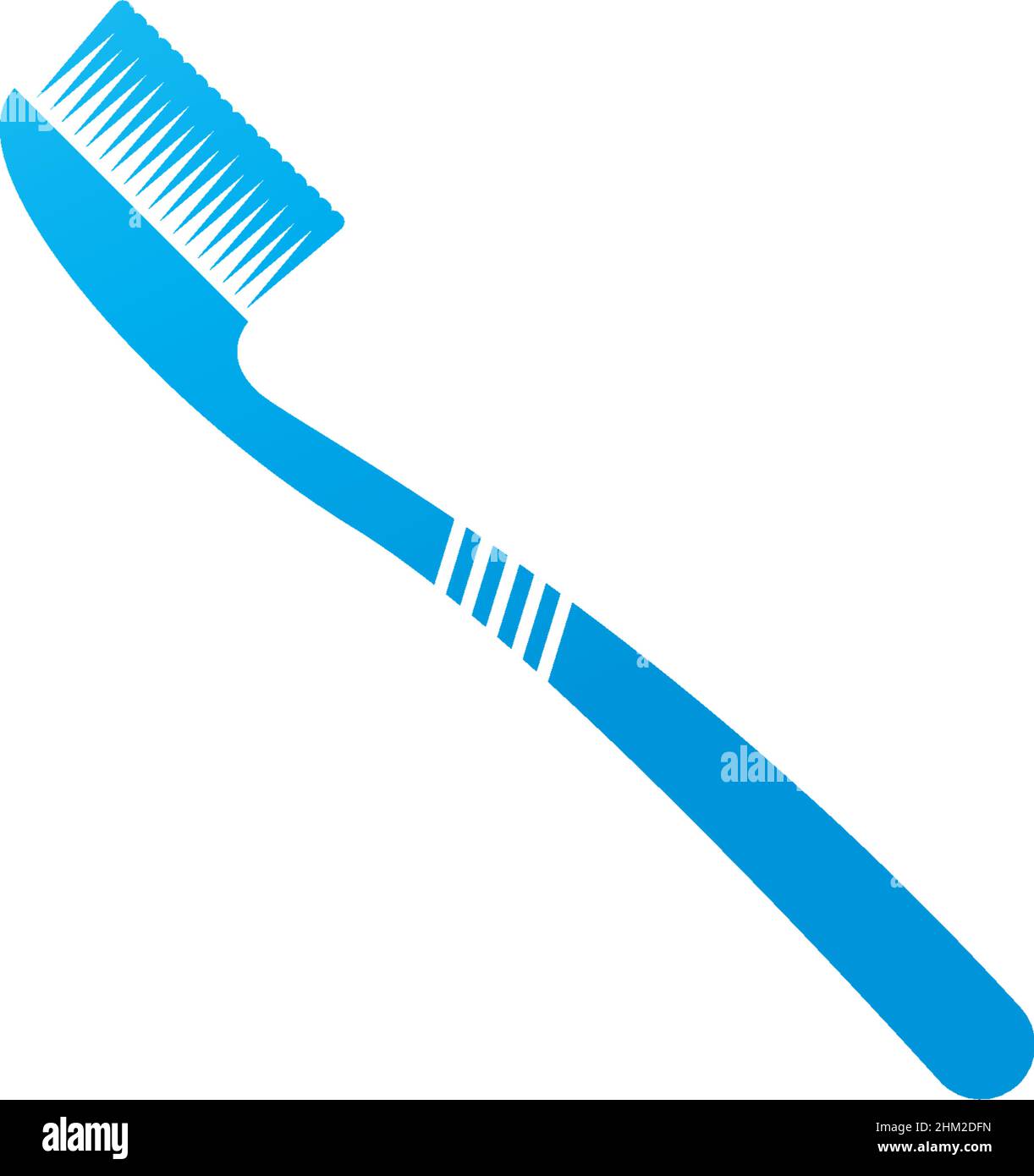 Toothbrush icon logo design template illustration vector Stock Vector ...
