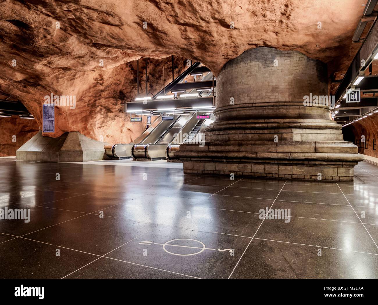 Stockholm subway stations hi-res stock photography and images - Alamy