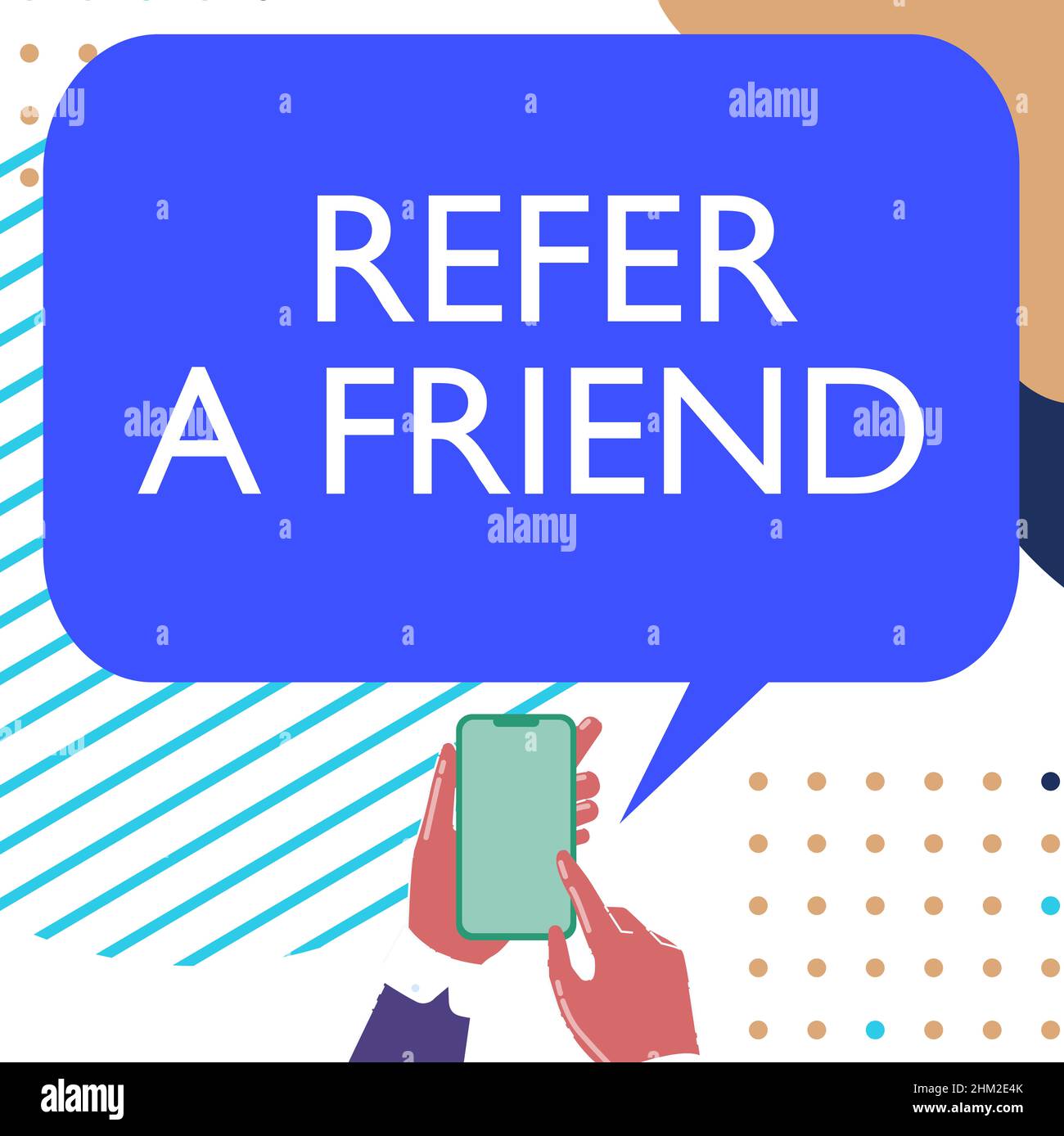 Inspiration showing sign Refer A Friend. Word Written on Recommendation ...