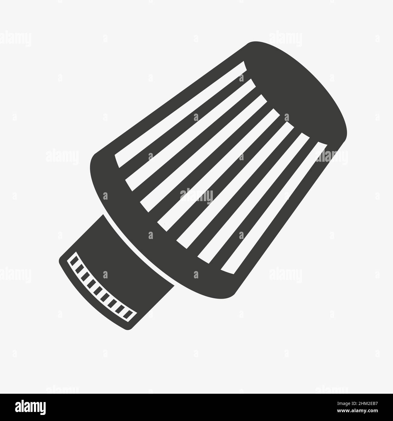 Performance car air filter icon white background Stock Vector Image ...