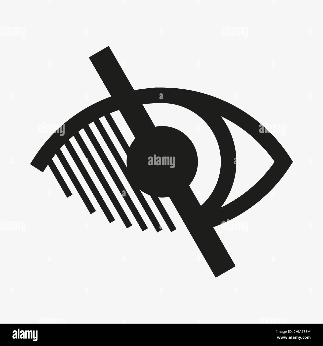 Blind people icon isolated on white background Stock Vector Image & Art ...