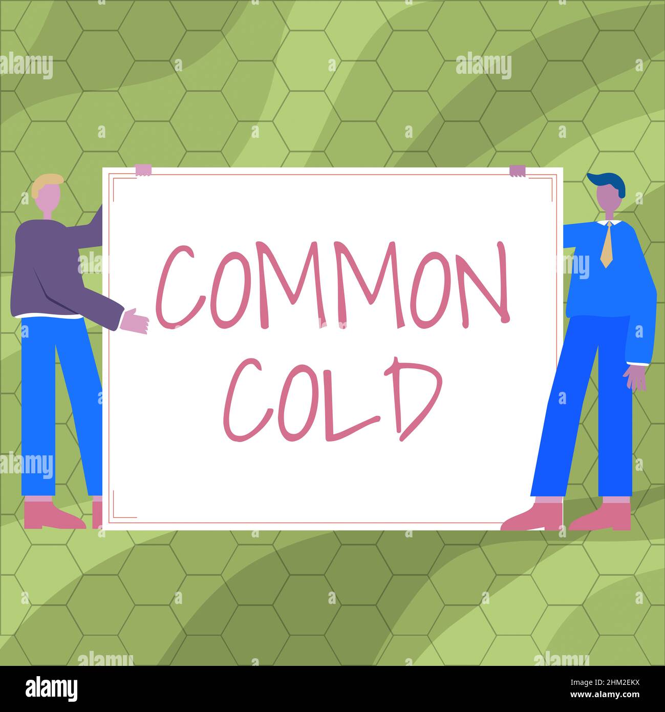 Hand writing sign Common Cold. Word for viral infection in upper ...