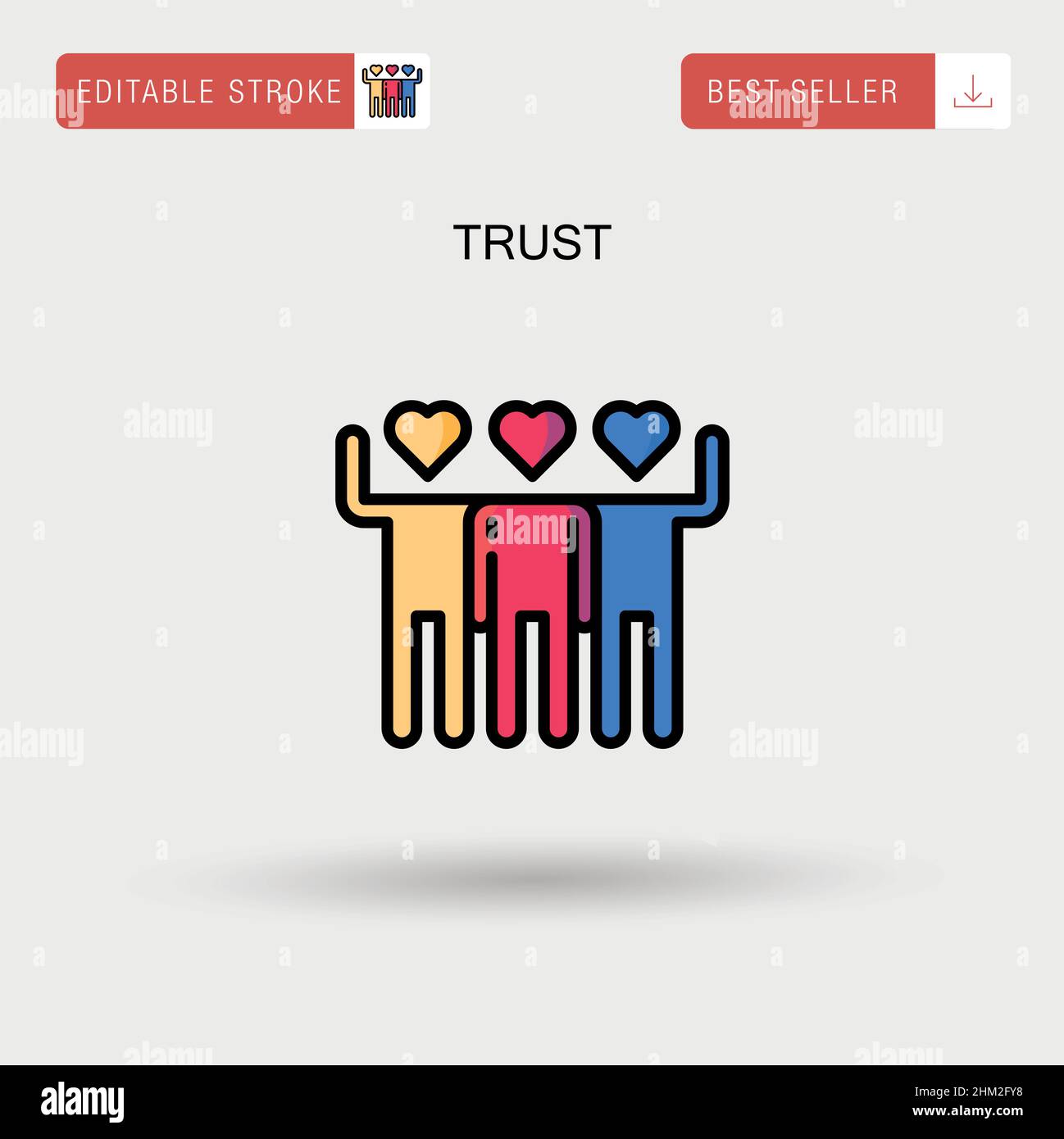 Trustworthy person Stock Vector Images - Alamy