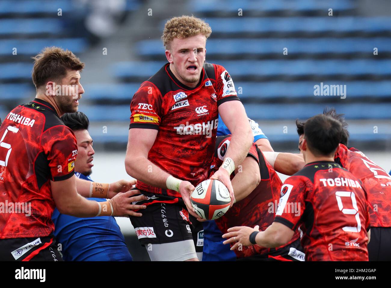 Tokyo, Japan. 5th Feb, 2022. Warner Dearns Rugby : 2022 Japan Rugby ...