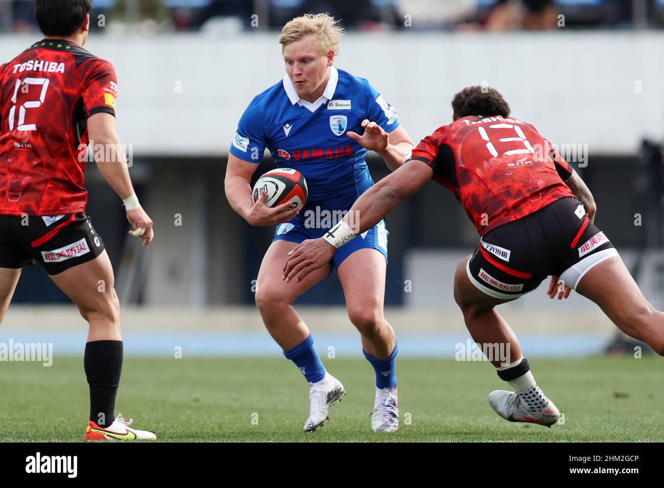 Tokyo, Japan. 5th Feb, 2022. Sam Greene Rugby : 2022 Japan Rugby League ...