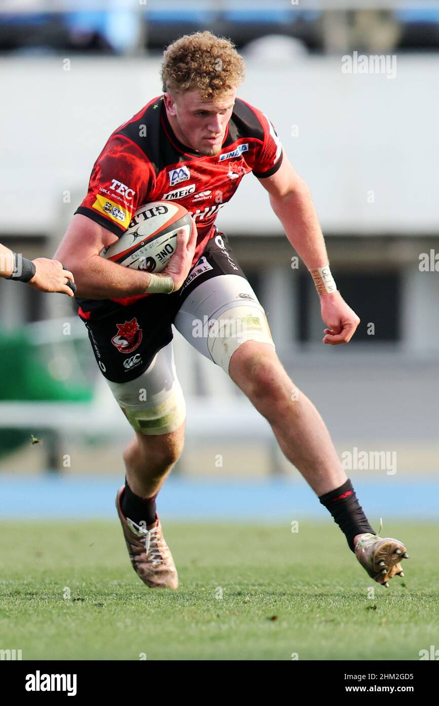 Tokyo, Japan. 5th Feb, 2022. Warner Dearns Rugby : 2022 Japan Rugby ...