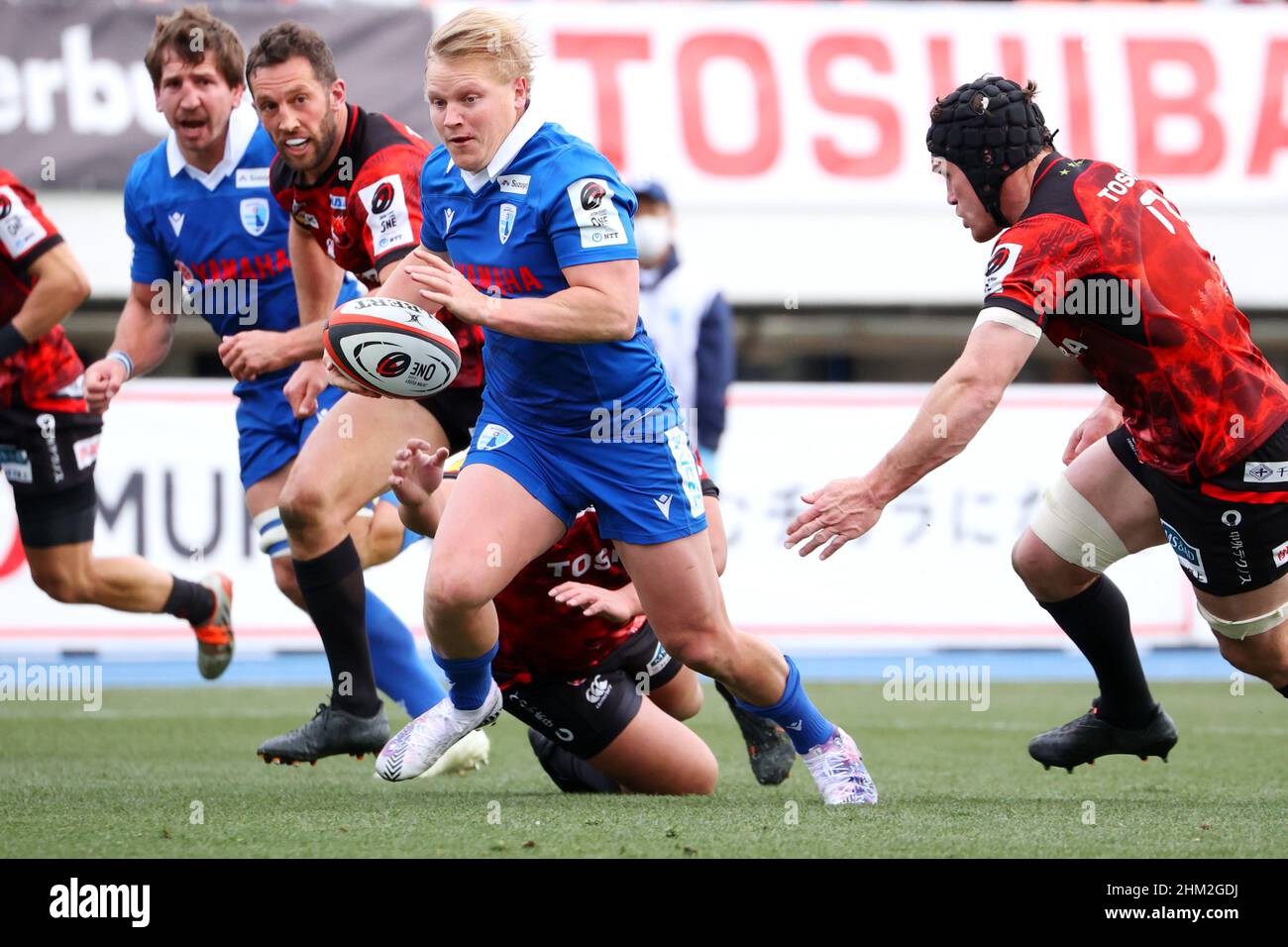 Tokyo, Japan. 5th Feb, 2022. Sam Greene Rugby : 2022 Japan Rugby League ...