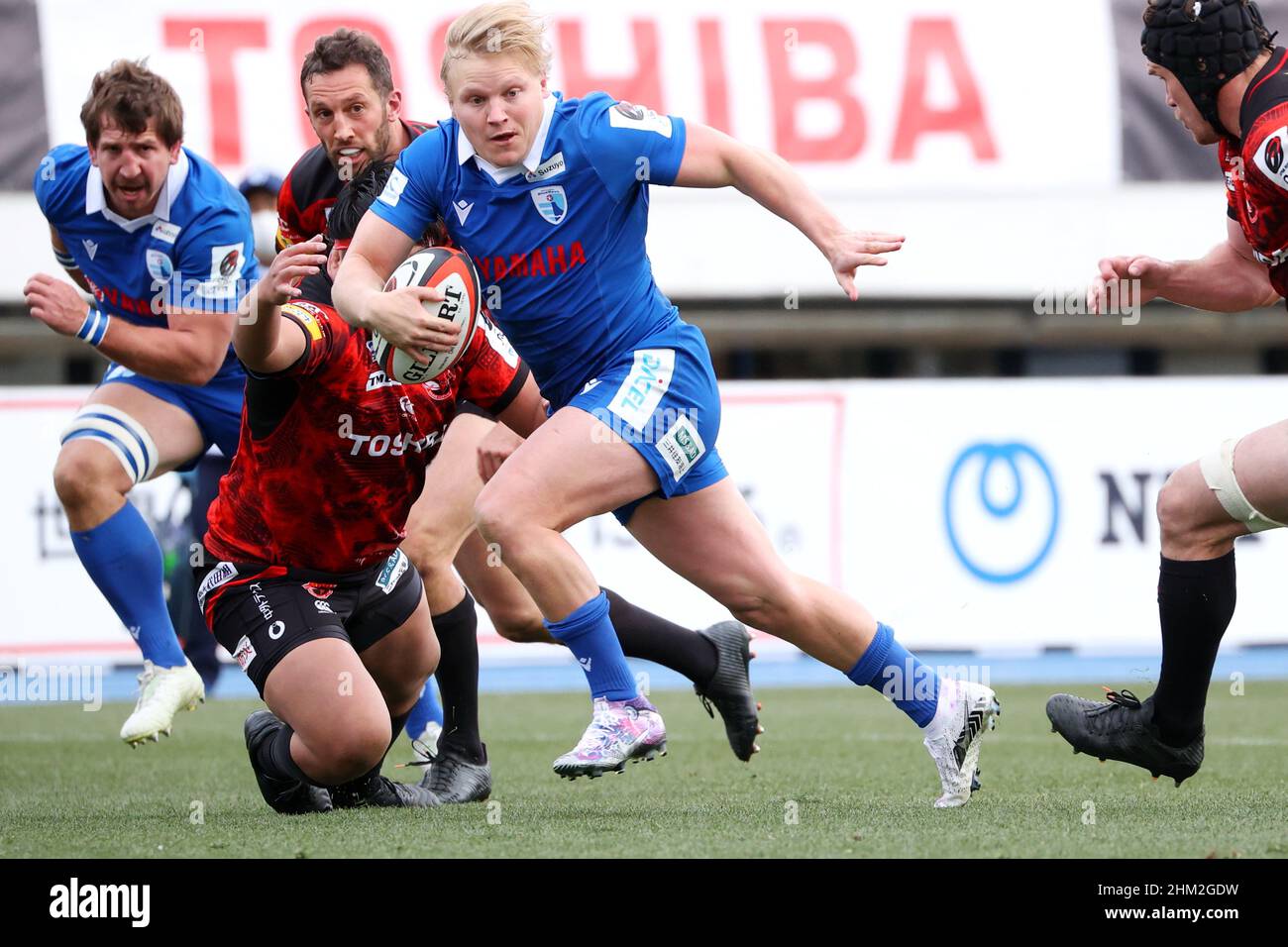 Tokyo, Japan. 5th Feb, 2022. Sam Greene Rugby : 2022 Japan Rugby League ...