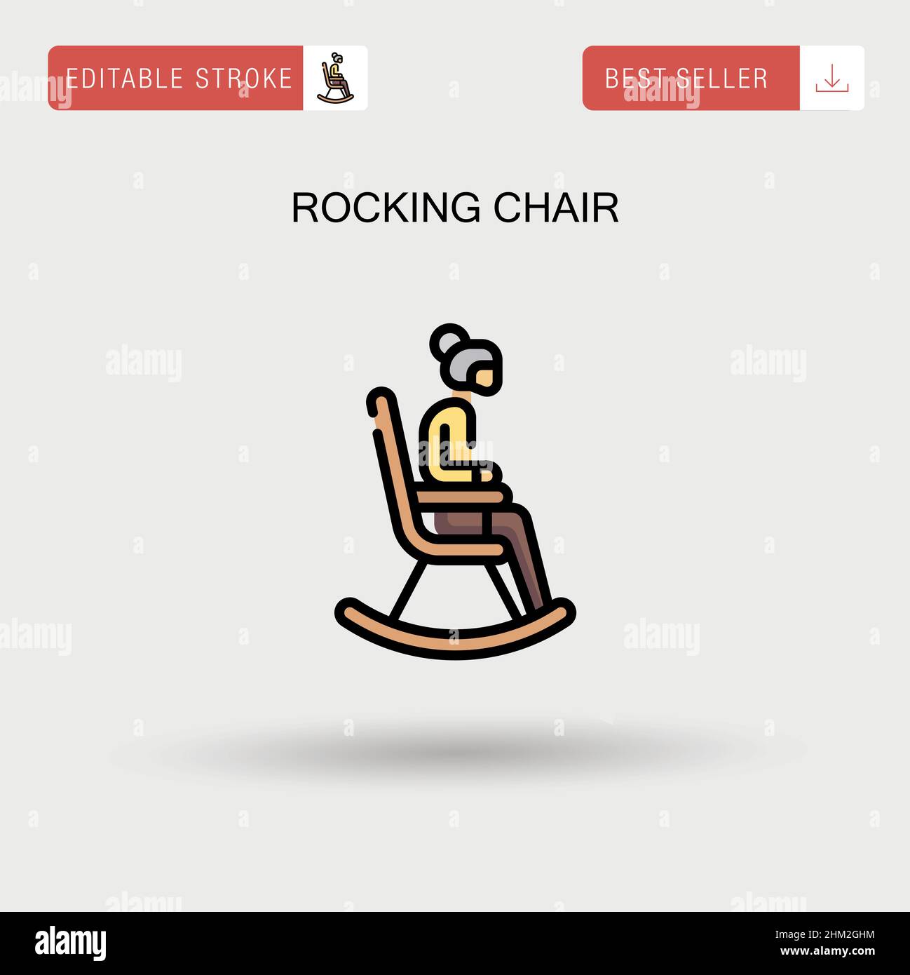 Rocker rest Stock Vector Images - Alamy