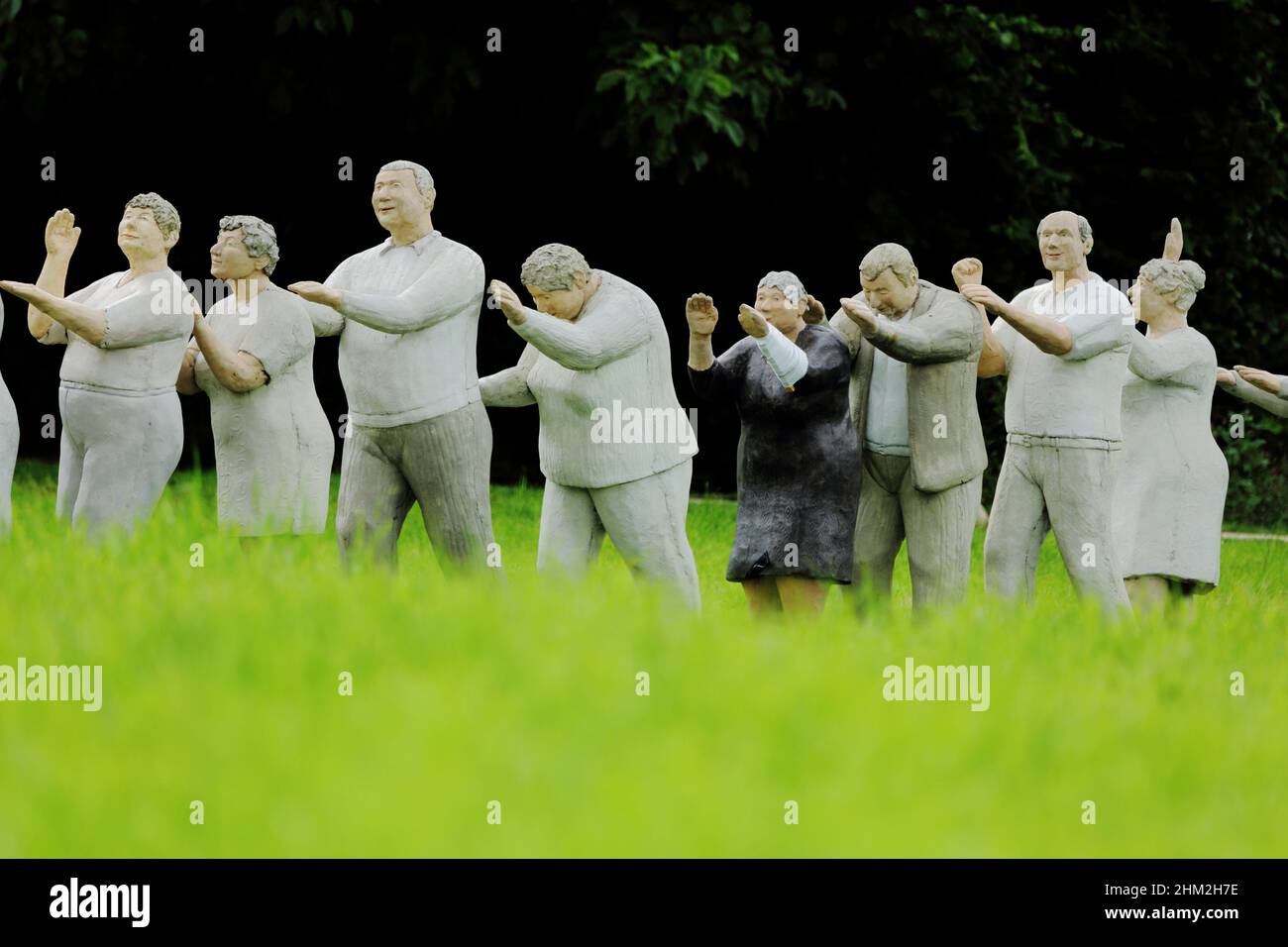 Artwork Polonaise - Christel Lechner - 2021 in the Eschborn Sculpture ...