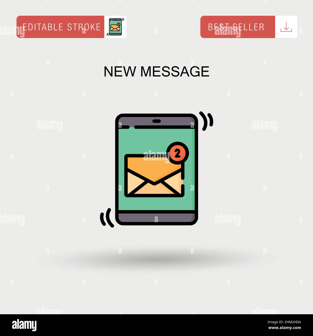 3d post information alert Stock Vector Images - Alamy