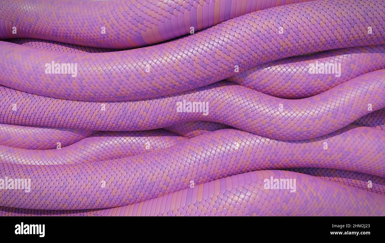 pink snakes background Stock Photo - Alamy