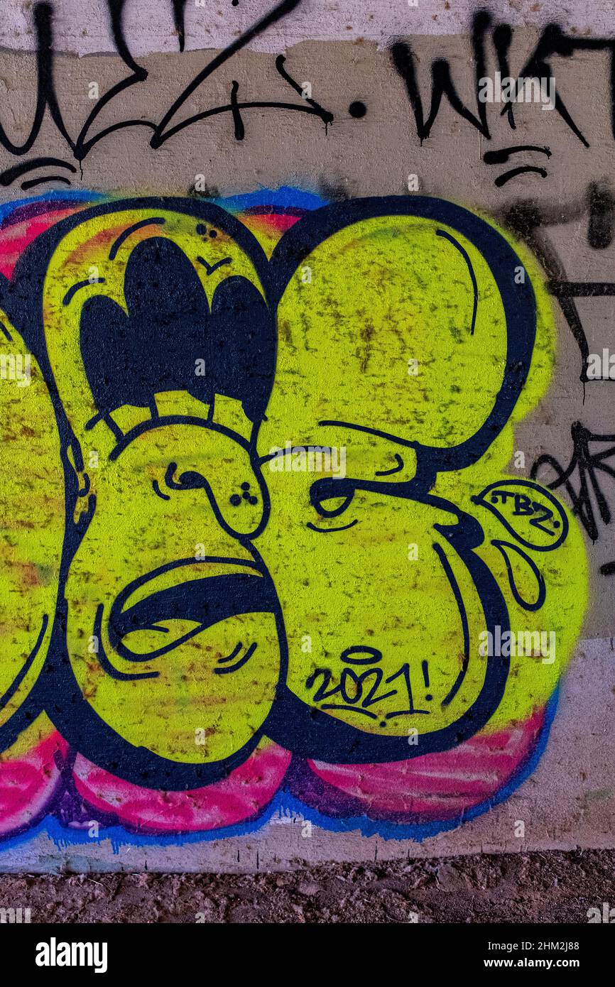 Albuquerque graffiti hi-res stock photography and images - Alamy